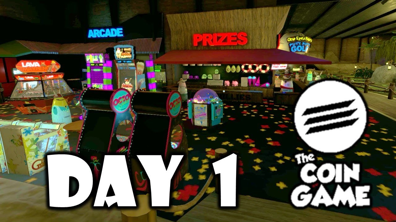 The Coin Game: Day 1 - The Most Amazing Arcade Simulator Game with Tons ...