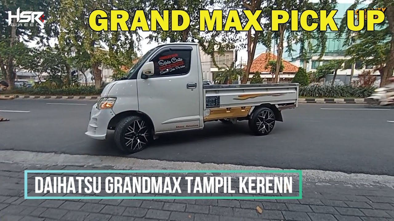 DAIHATSU GRANDMAX TAMPIL KERENN MODIF VELG HSR BENAWA R17 - YouTube