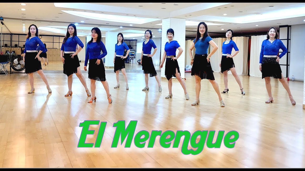 EL MERENGUE - IMPROVER LINEDANCE (Raymond, Darren, Ira, Roy, Roy) - YouTube