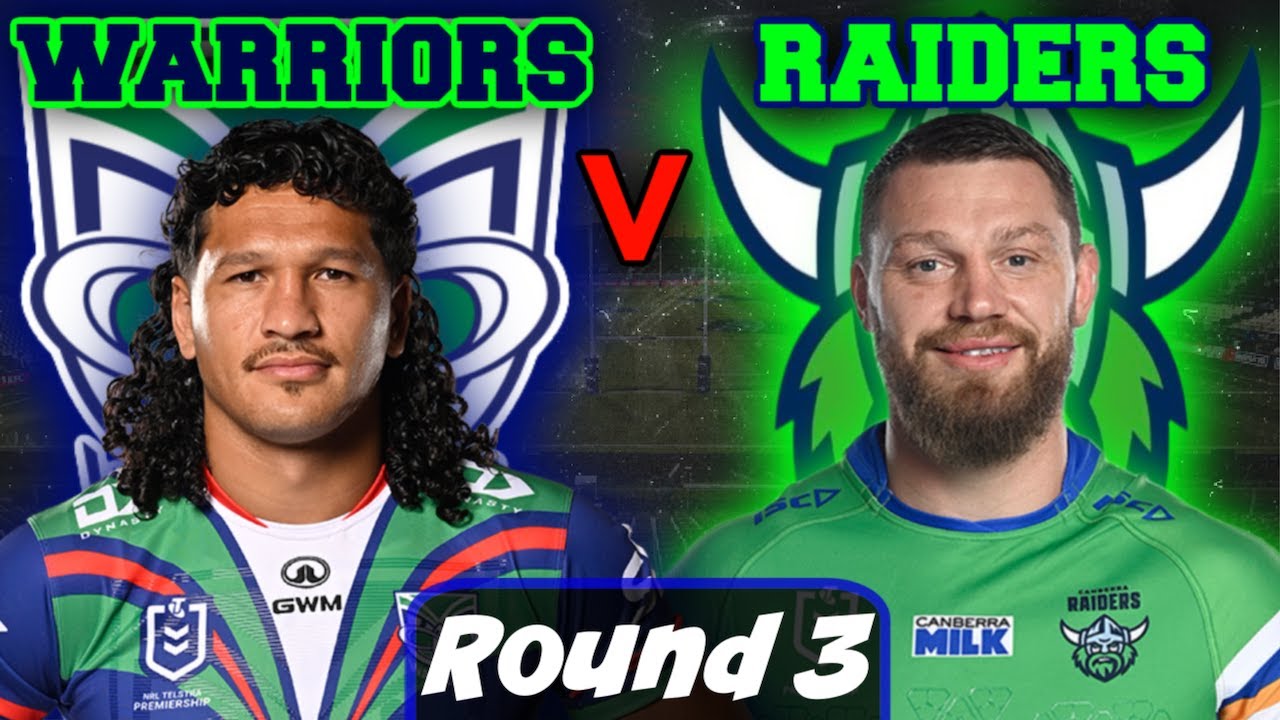 New Zealand Warriors vs Canberra Raiders | NRL - Round 3 | Live Stream ...