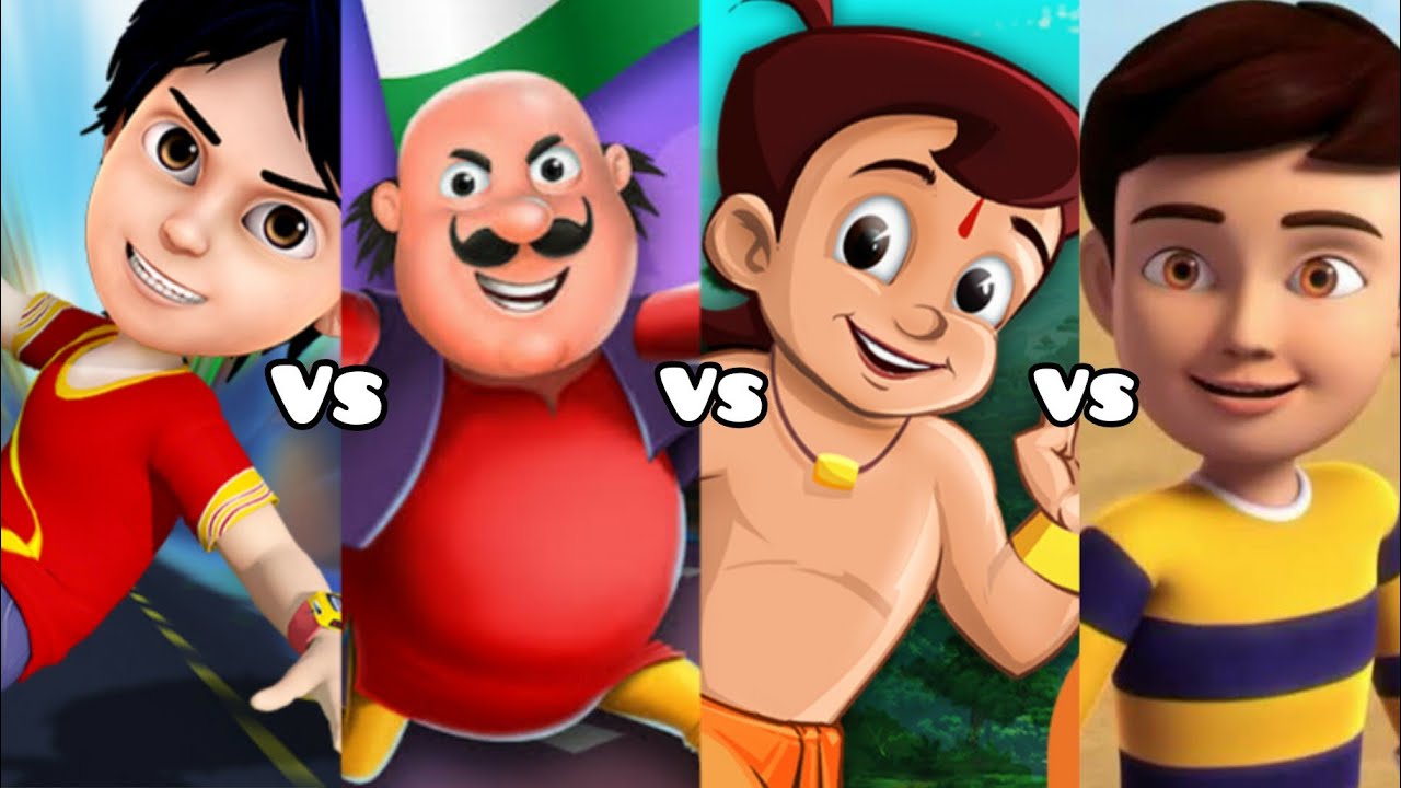 Motu patlu Subway run, shiva subway run, chota bheem metro rush, Rudra ...