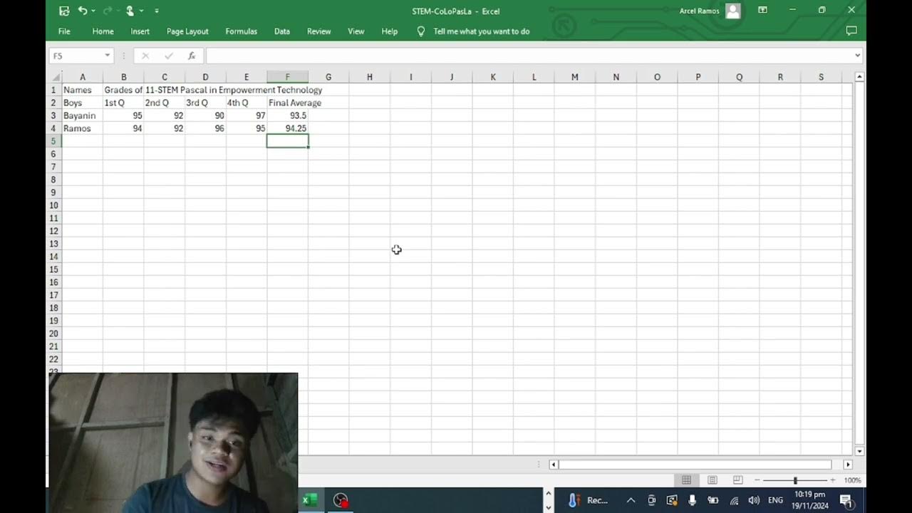 Empowerment Technology Vlog:Tutorial on how to use Microsoft Excel, WPS for PPT and Gdrive ...