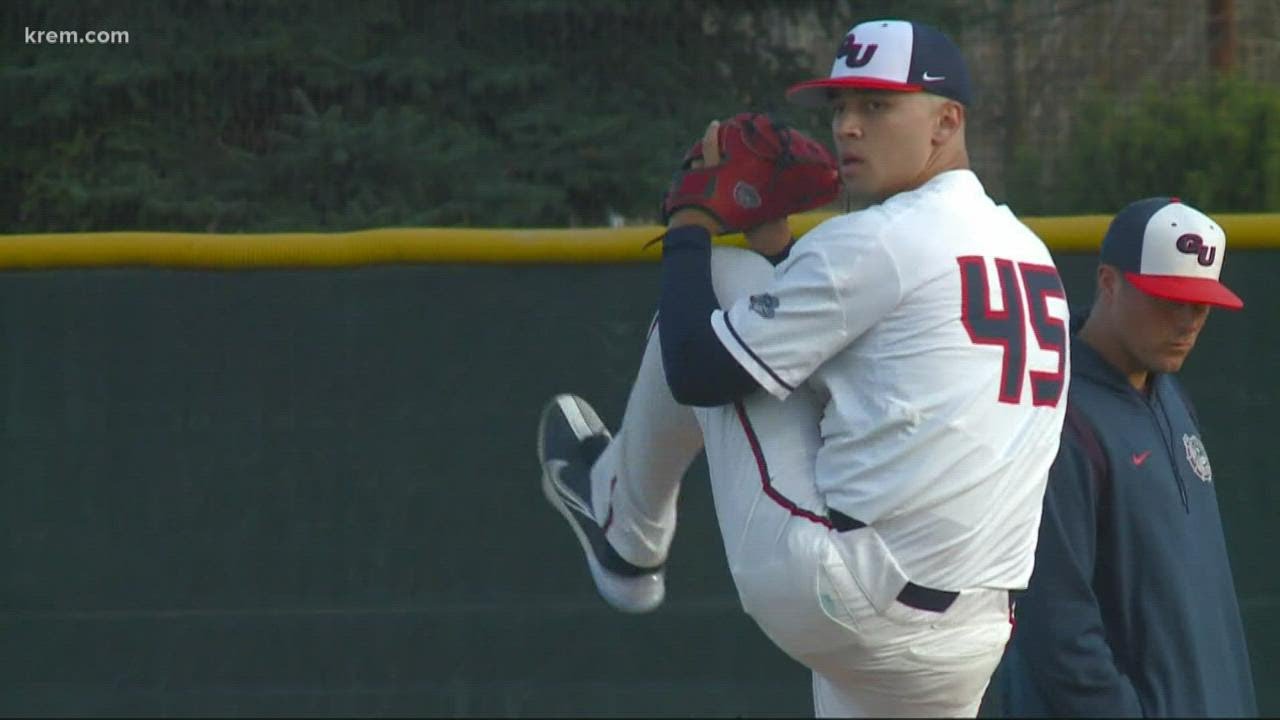 "Simply a competitor": Gonzaga pitcher Gabriel Hughes emerging as star ...
