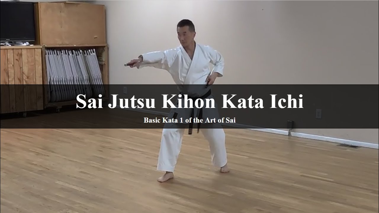 Sai Jutsu Kihon Kata Ichi - YouTube
