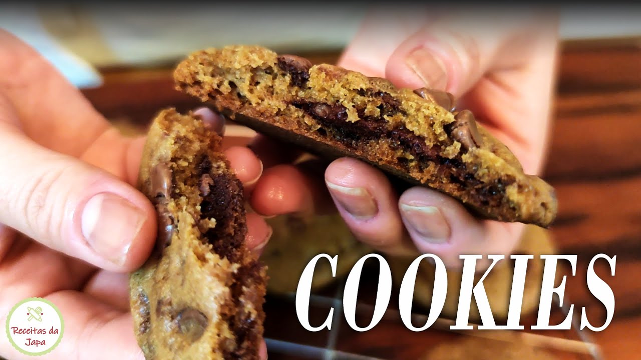 Como fazer COOKIE RECHEADO com Nutella PERFEITO - YouTube