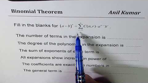 Binomial Theorem Complete Concept with Test Problems IB HL Math - YouTube
