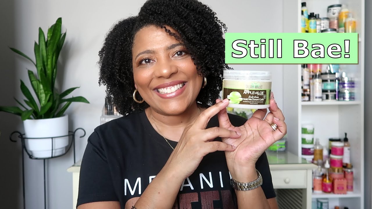 TALIAH WAAJID GREEN APPLE & ALOE HOLD ME DOWN! GELLE - Side by Side ...