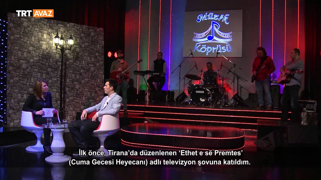 Besart Halimi (Müzik Köprüsü) TRT Part 1 - YouTube