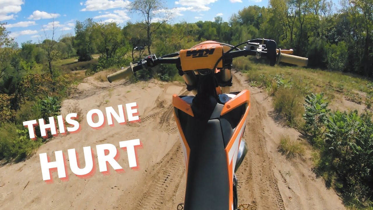 KTM 125 Crash | Big River Off-Road Park - YouTube