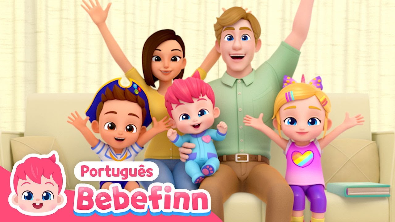 EP12 | Canção da Família | Cante Junto com Bebefinn em Português ...