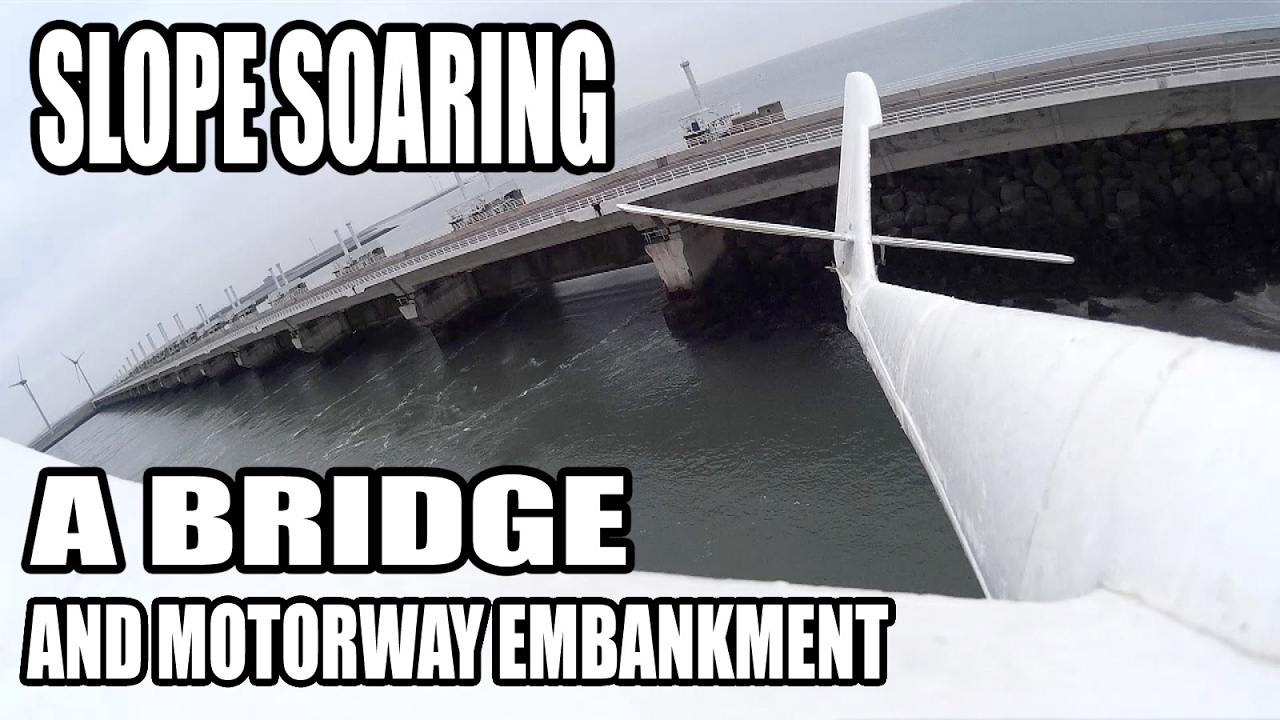 slope soaring a bridge - YouTube