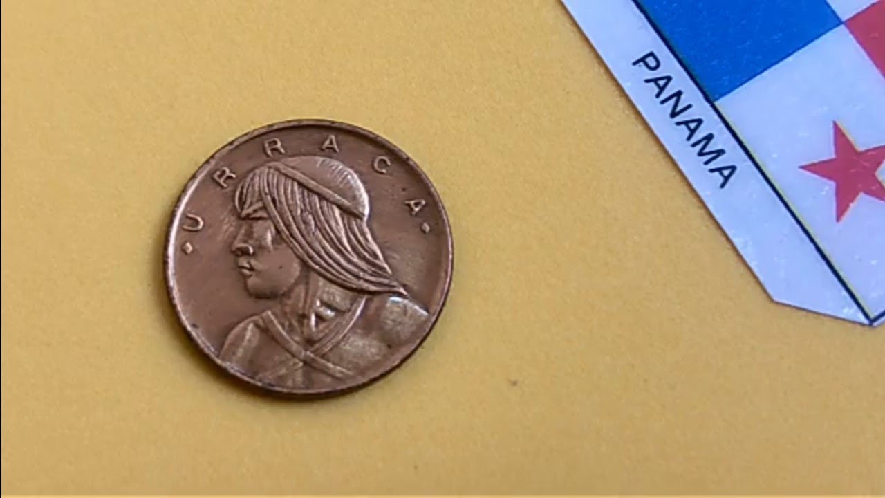 Moneda 1 centésimo panameño 1968 “URRACA” - YouTube