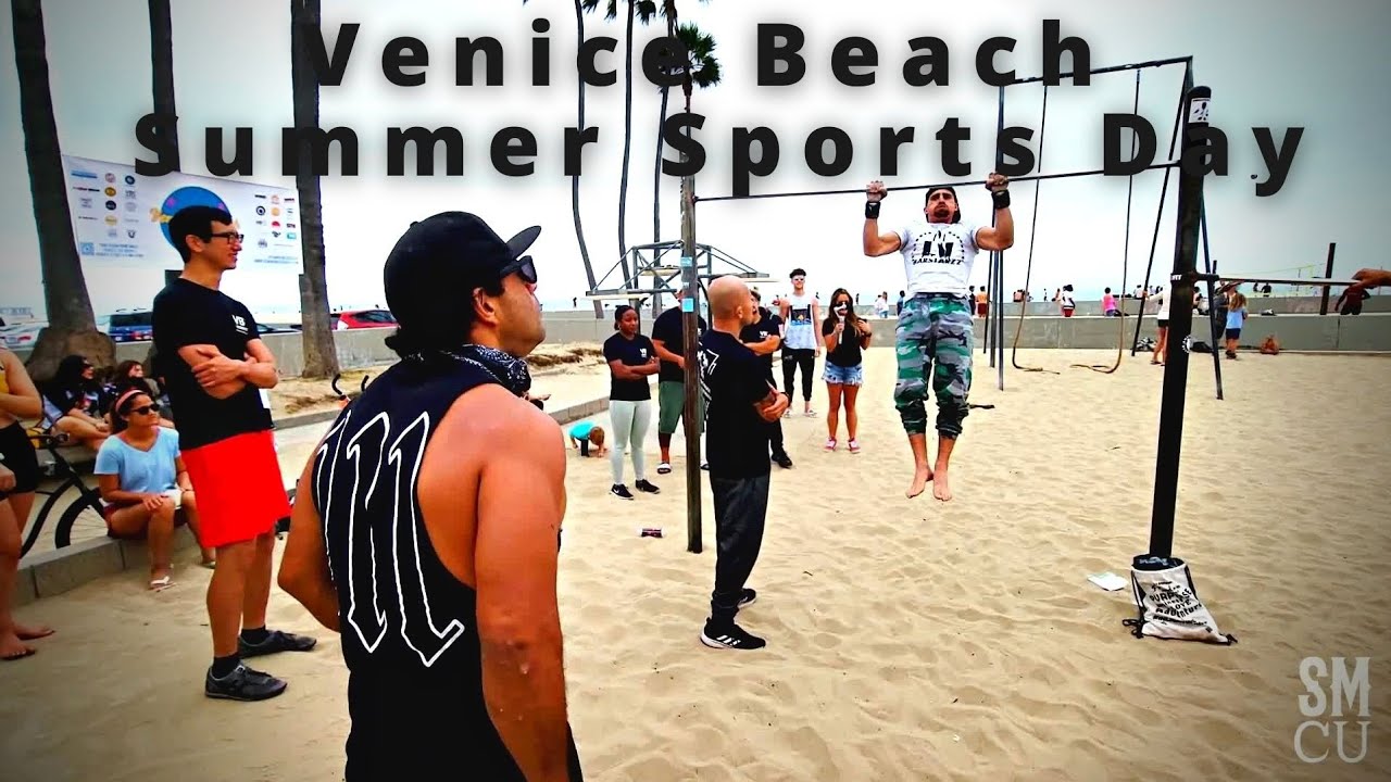 Venice Beach Summer Sports Day - YouTube