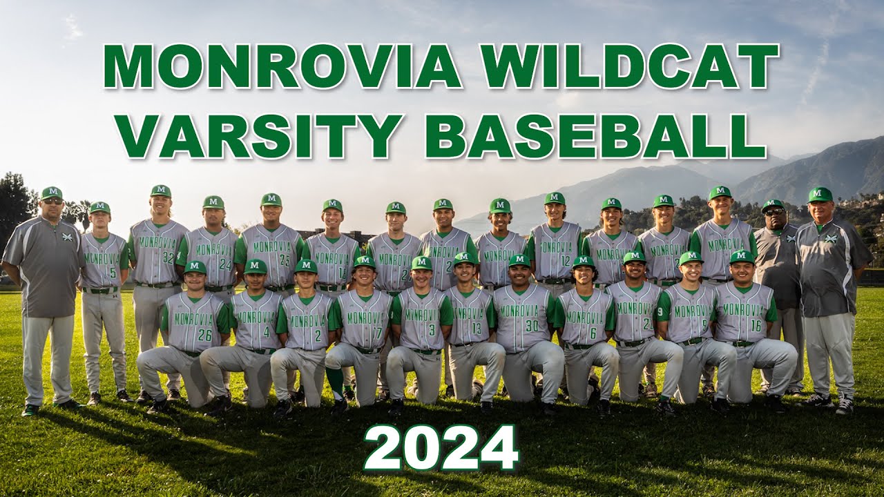 Monrovia High School Varsity Baseball 2024 Slideshow - YouTube