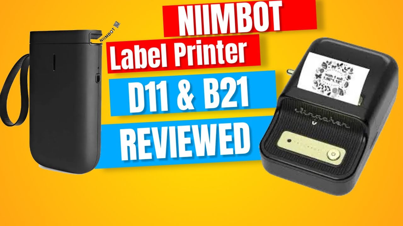 Niimbot Label Printer REVIEWED - YouTube