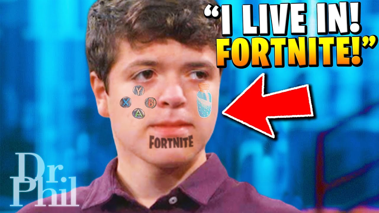 Dr. Phil Can't Stand This Fortnite Addicted Kid - YouTube
