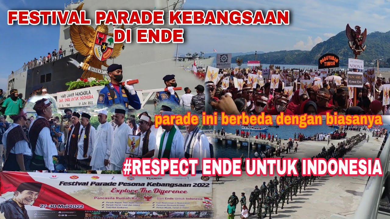 PARADE KEBANGSAAN DI KOTA ENDE 2022 YANG ISTIMEWAH // SPESIAL PRESIDEN ...