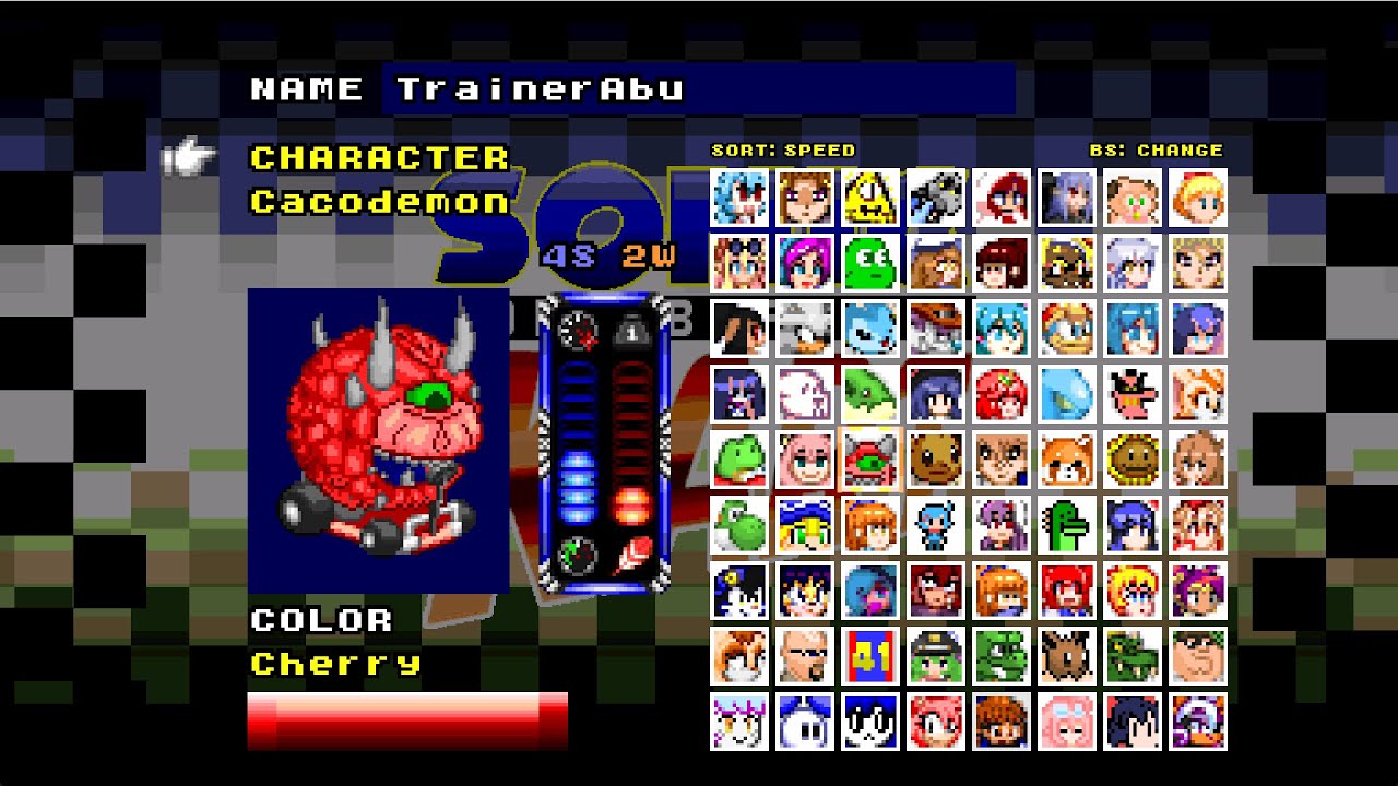 Cacodemon from DOOM rolls into SRB2 Kart online races! 😈🔥🏁 - YouTube