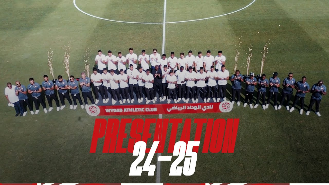 WYDAD ATHLETIC CLUB - Official Presentation 2024-2025 - YouTube