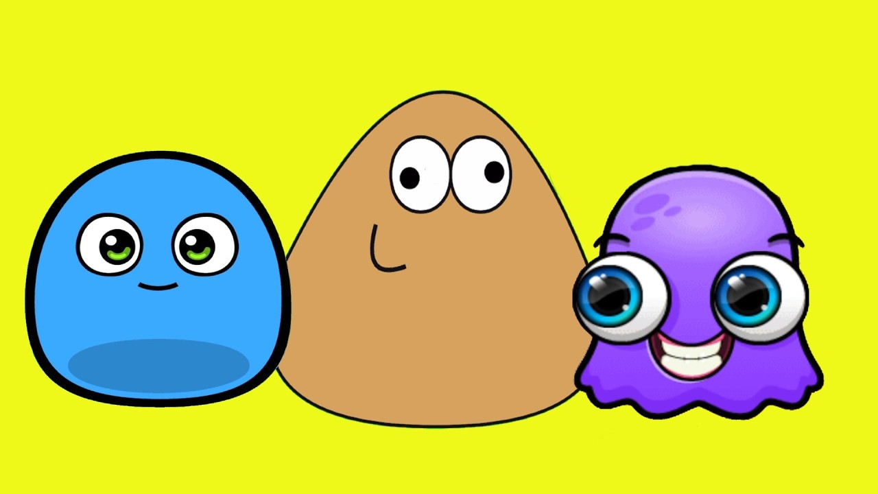 Pou y sus mejores amigos. Pou vs Moy 7 vs My Boo #2. - YouTube