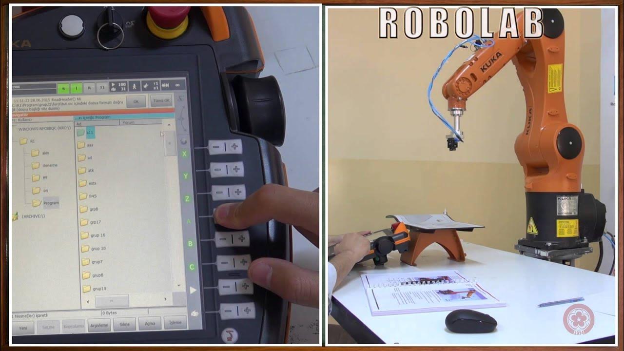 ROBOT PROGRAMLAMA BÖLÜM 6 UYGULAMA - YouTube