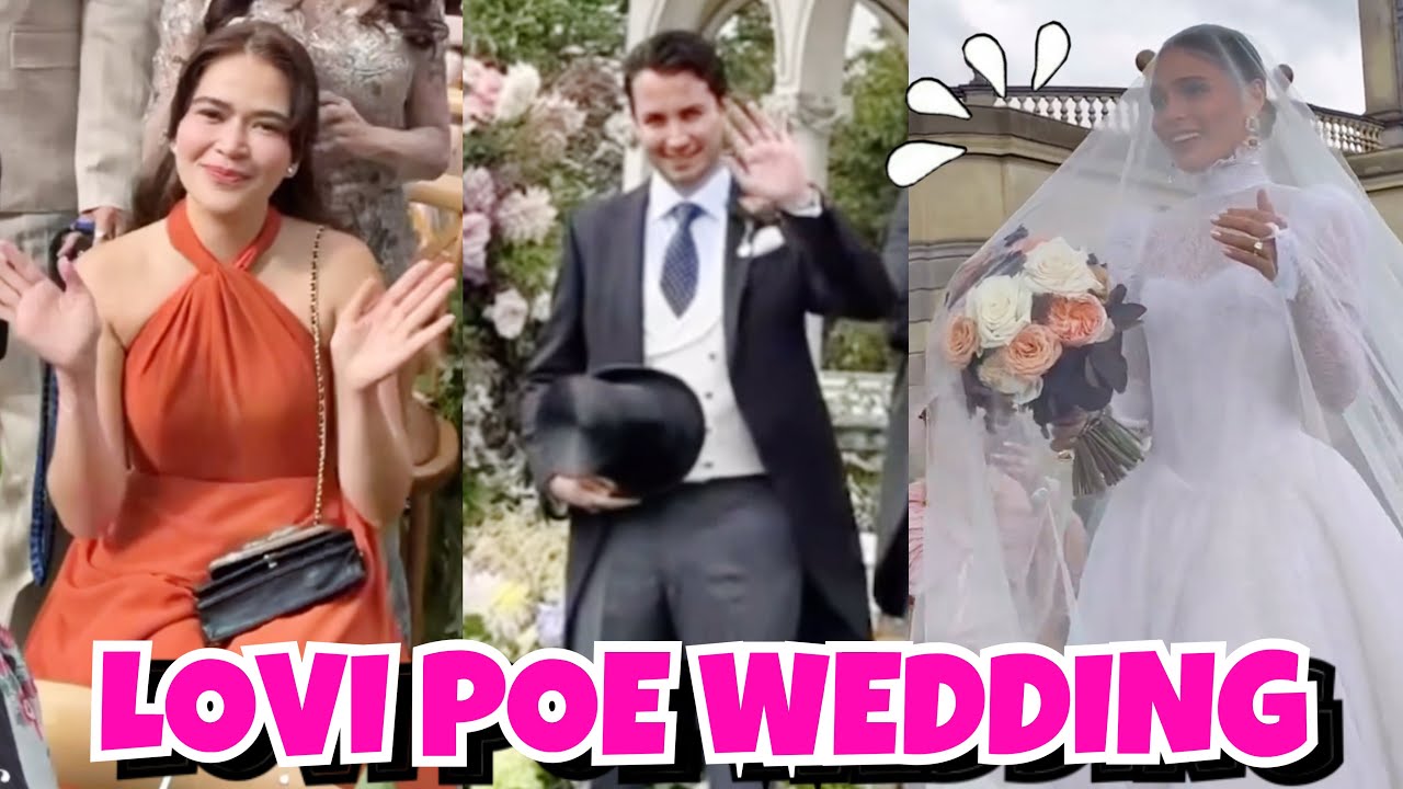 LOVI POE & MONTY BLENCOWE WEDDING IN UNITED KINGDOM 😍 SUPPORTIVE BFF ...