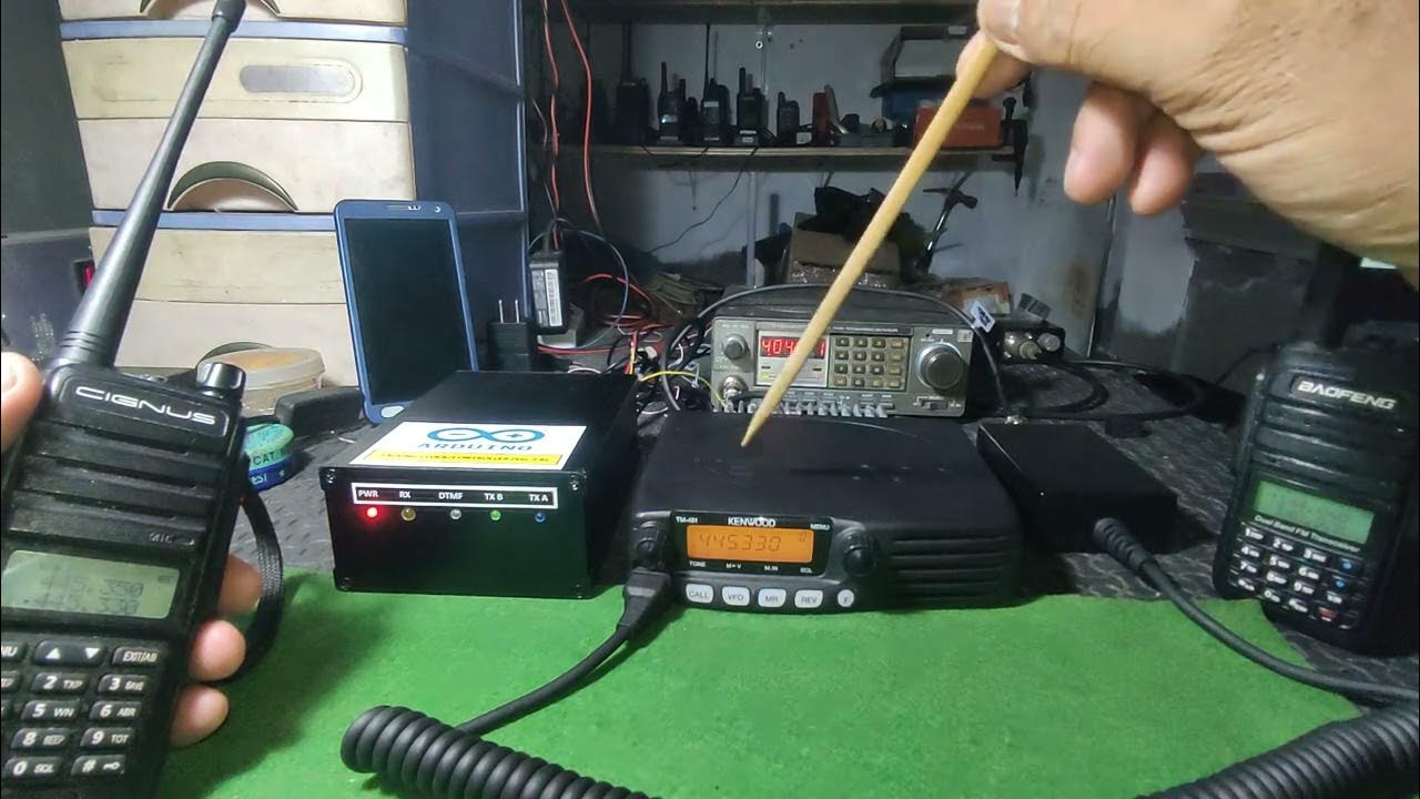 Arduino Repeater Controller Version 7.6e - YouTube