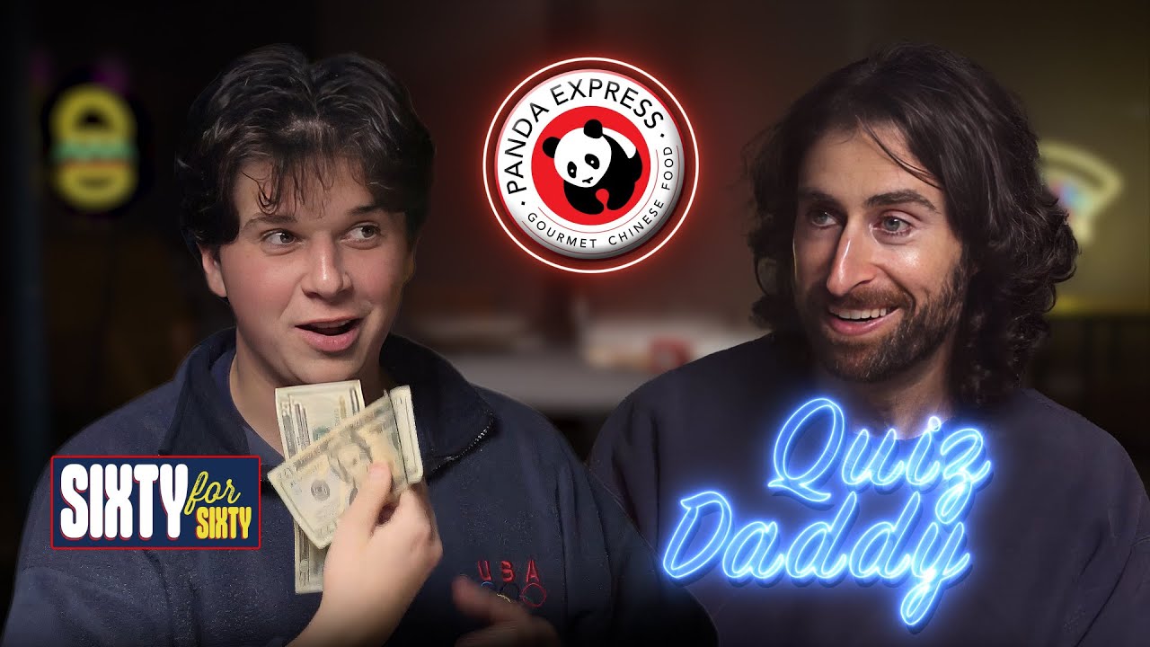 HQ Trivia’s Scott Rogowsky Tries to Down $60 of Panda Express | 60For60 ...