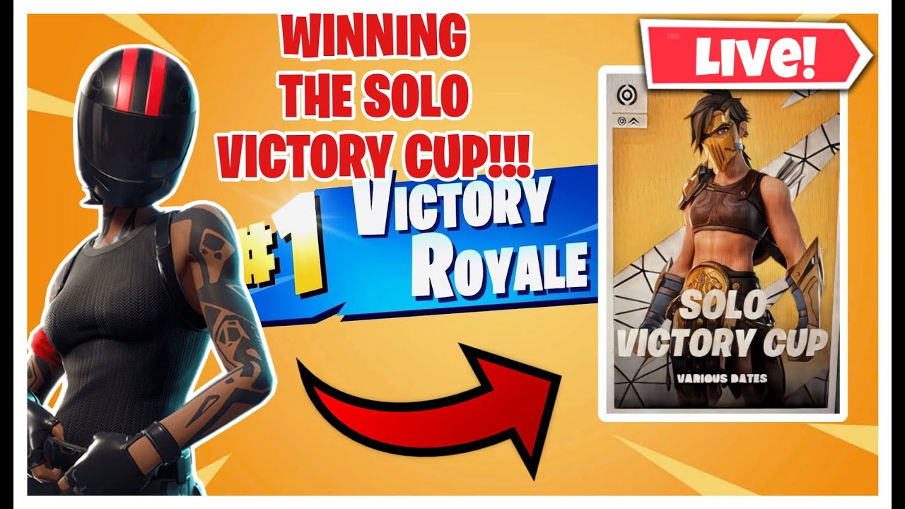 SOLO VICTORY CUP!!! - YouTube
