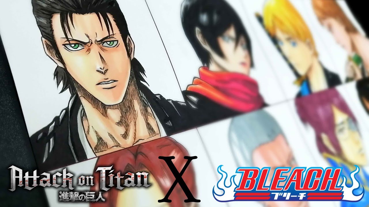 Drawing Levi's Squad as an Shinigami's | Attack On Titan | Bleach ...