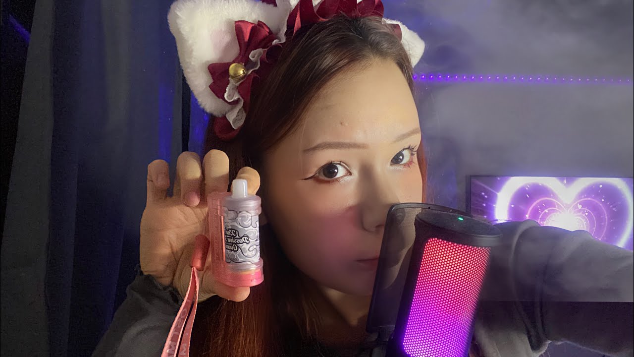 АСМР паровая терапия 💨 👄| ASMR smoking vape - YouTube