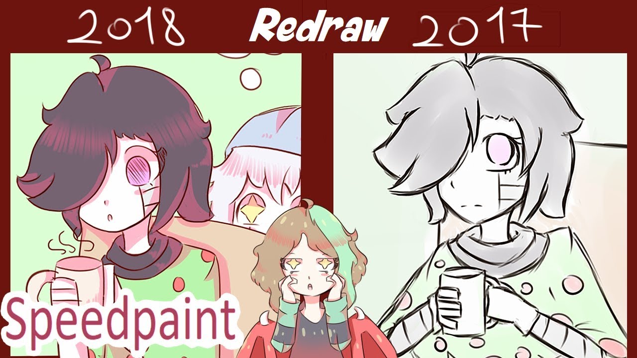【Speedpaint】Swap Mettaton y Napstaton navidad - Undertale【Redraw】 - YouTube
