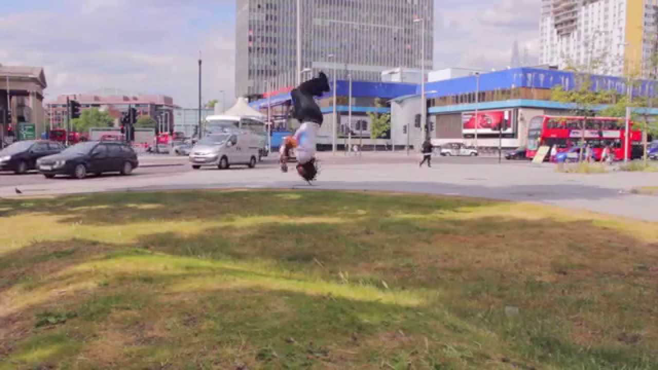 Front Flip 180 tutorial - YouTube