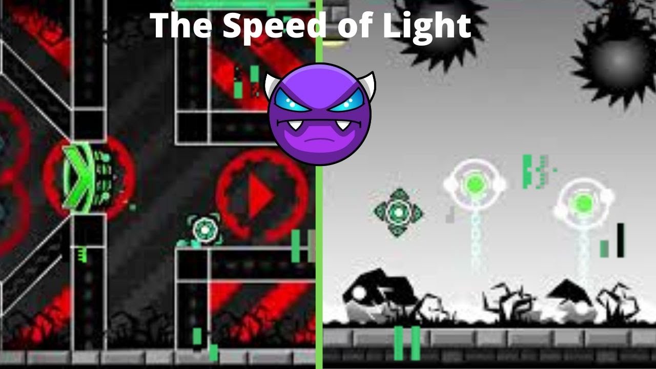 The Speed of Light / Geometry Dash - YouTube