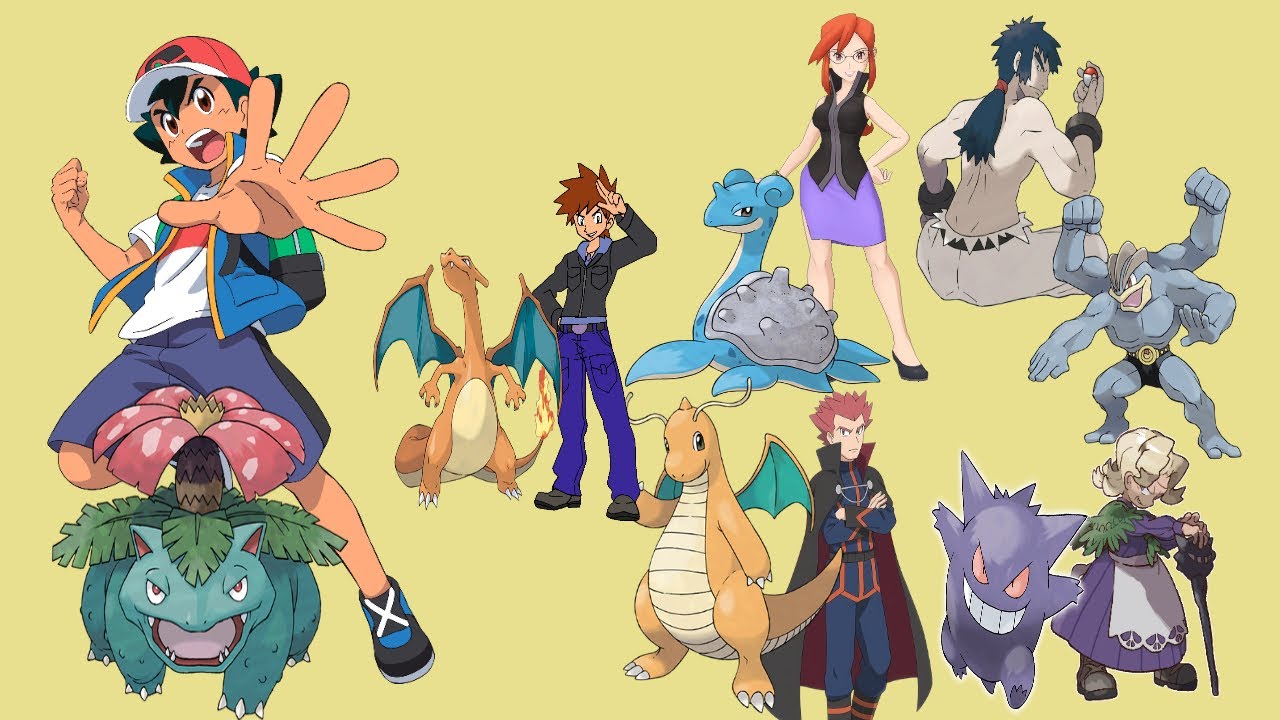 THIS HOW YOU BEAT THE KANTO'S ELITE FOUR | Pokemon Fire Red - YouTube