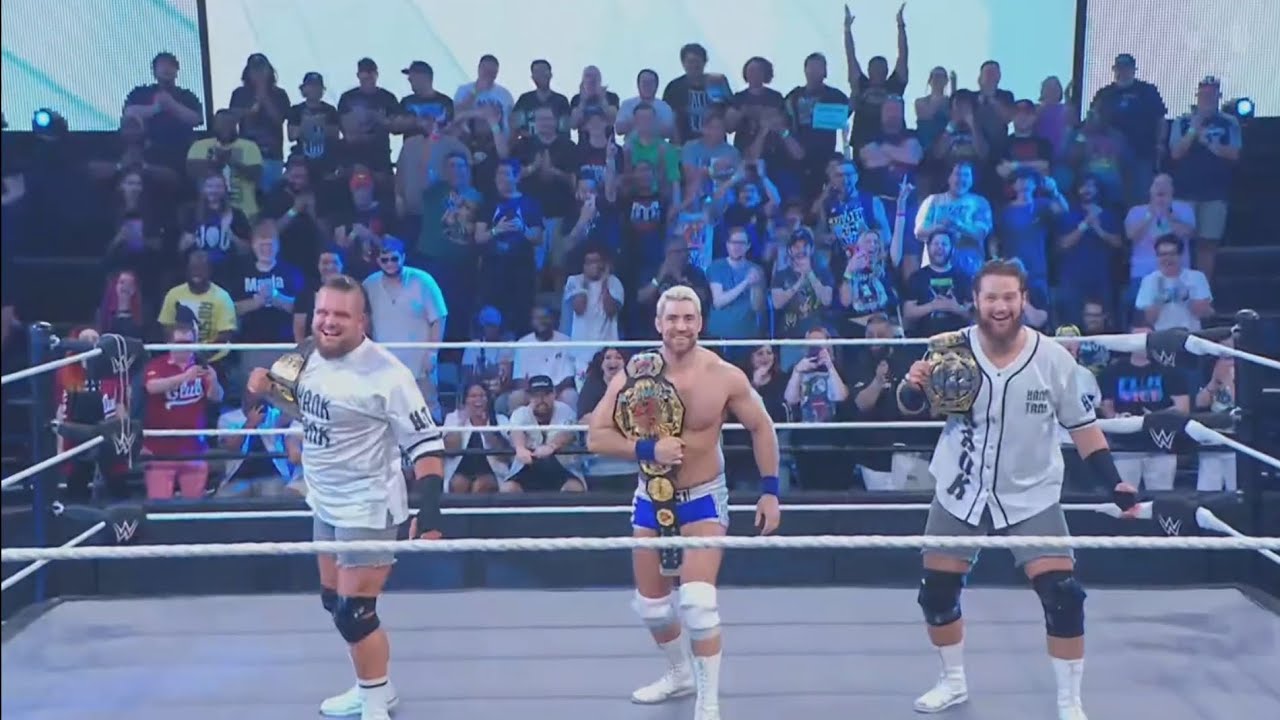 Entrada Joe Hendry junto a Hank Walker & Tank Ledger en NXT - WWE NXT ...