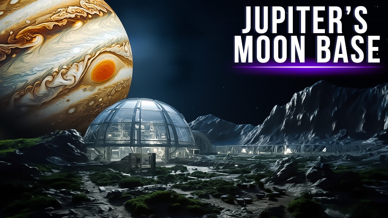 What Would The First Human Bases On Jupiter's Moons Look Like? - YouTube