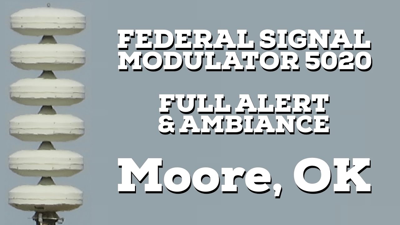 (Distant) FS Modulator 5020 | Full Alert & Ambiance | Moore, Oklahoma ...