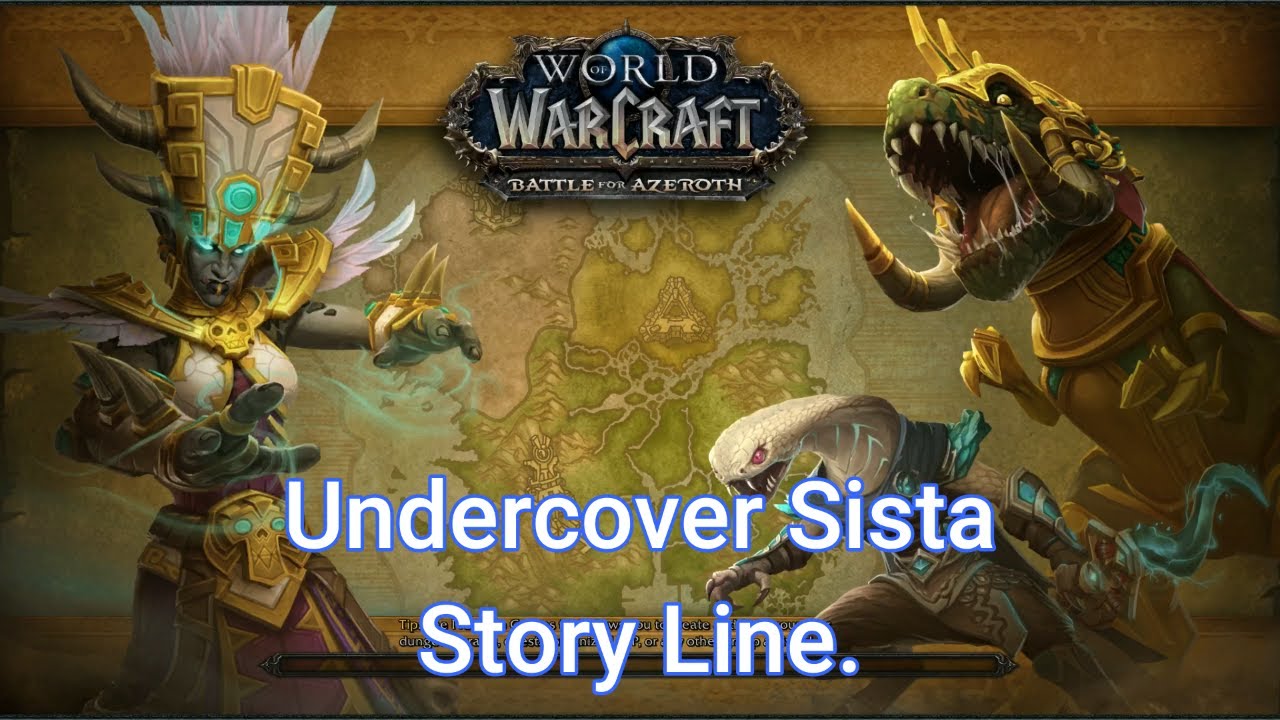 Sneaking into Zalamar. Horde. WoW Quest. Zandalar. Nazmir. - YouTube