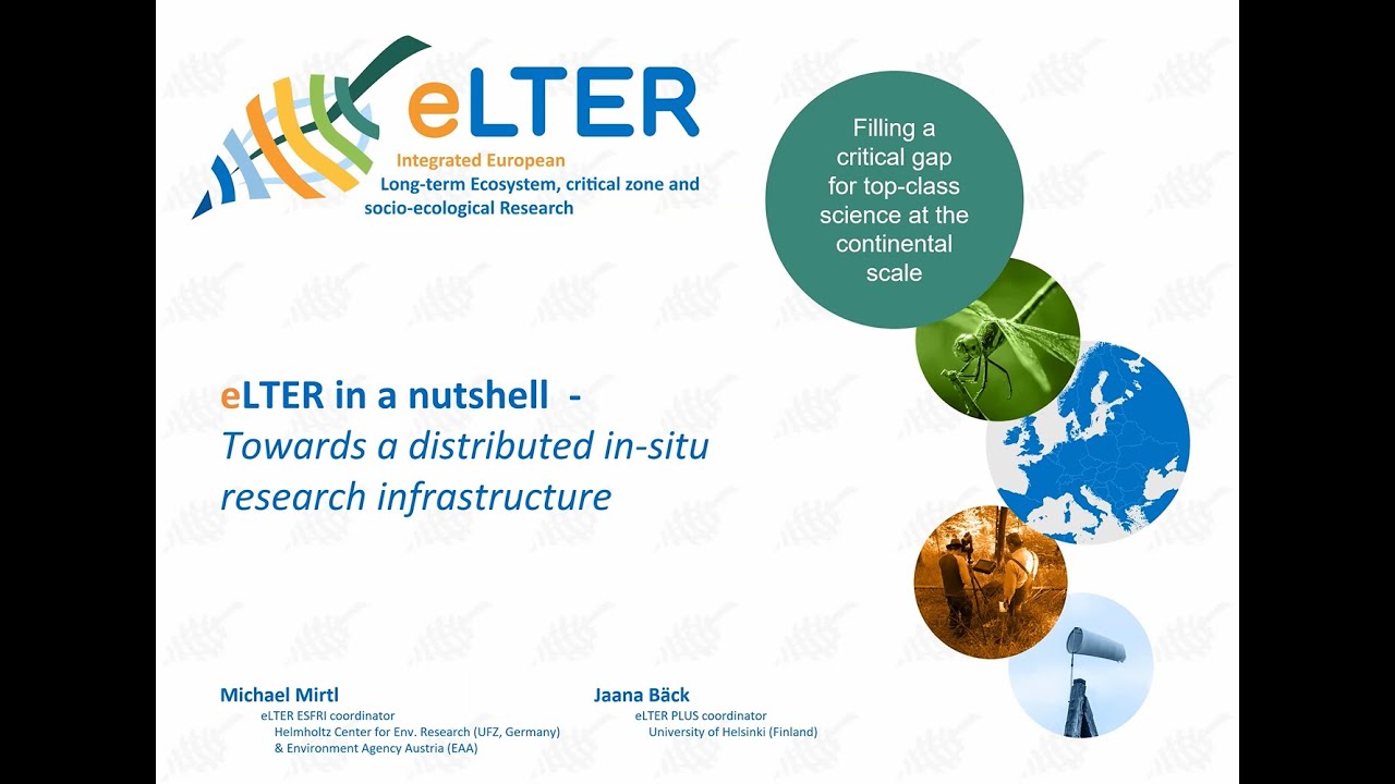 eLTER in a nutshell: Towards a distributed in-situ research ...