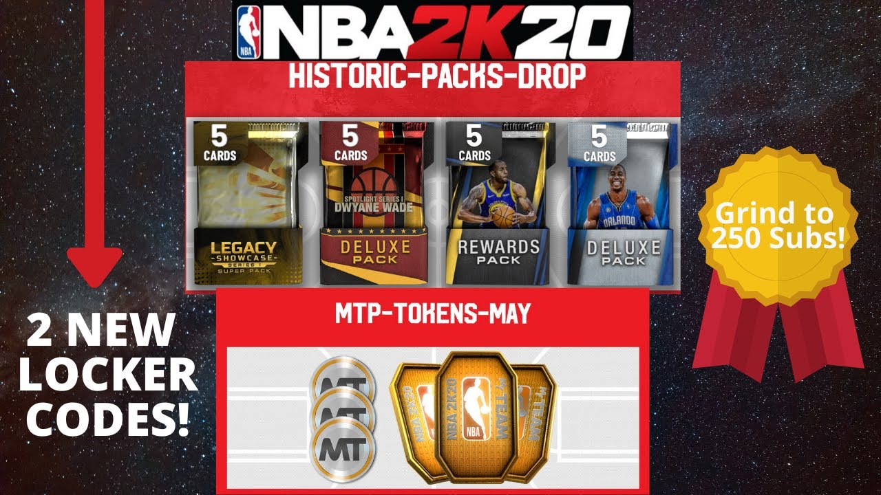 NBA 2K20 MYTEAM NEW LOCKER CODES! - YouTube