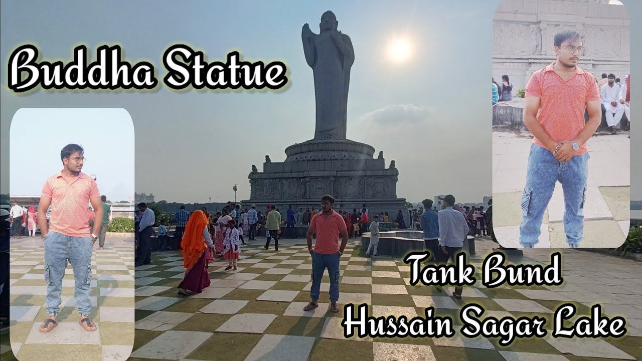 Tank bund Hussain Sagar Lake (Buddha statue) | Lumbini park | very ...