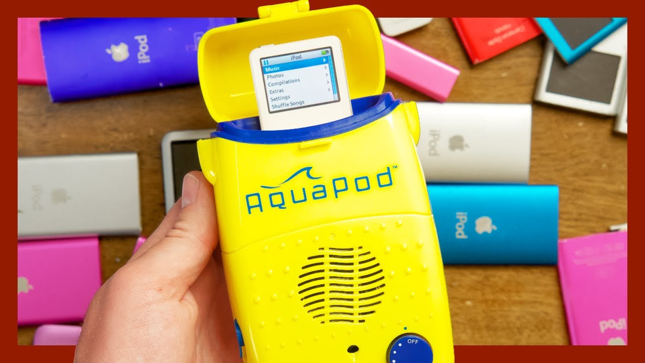 The Aquapod - "High Impact" Apple iPod Case (For water) - YouTube