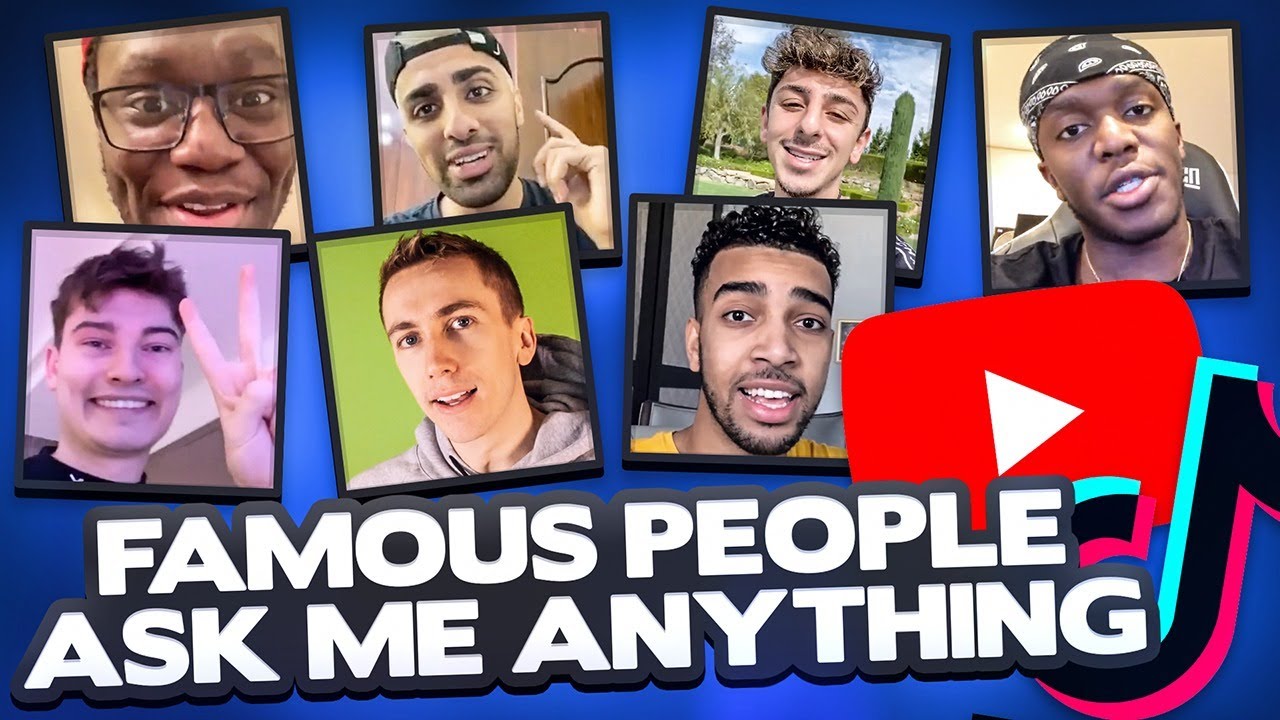 FAMOUS People Ask Me ANYTHING ft. Sidemen, Beta Squad, FaZe & MORE ...