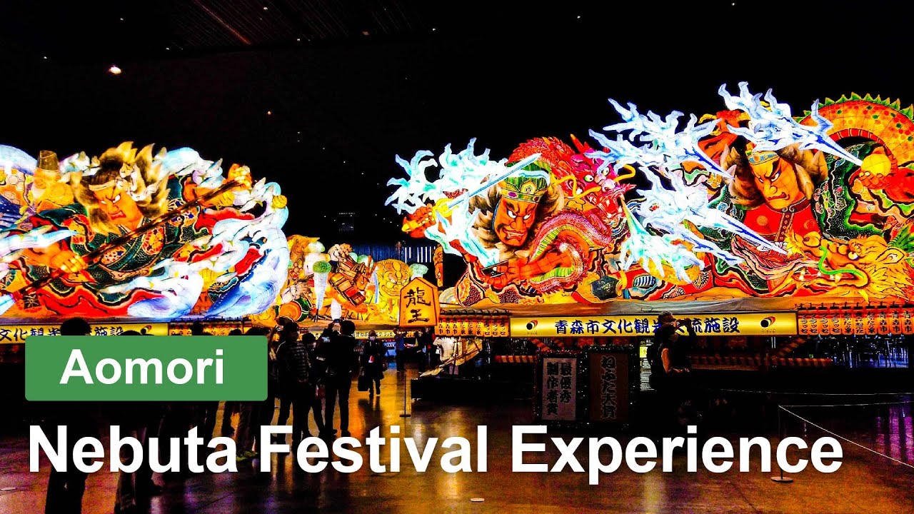 【Aomori 💖】Walk Japan - Nebuta Festival Tohoku Festival Famous Music ...