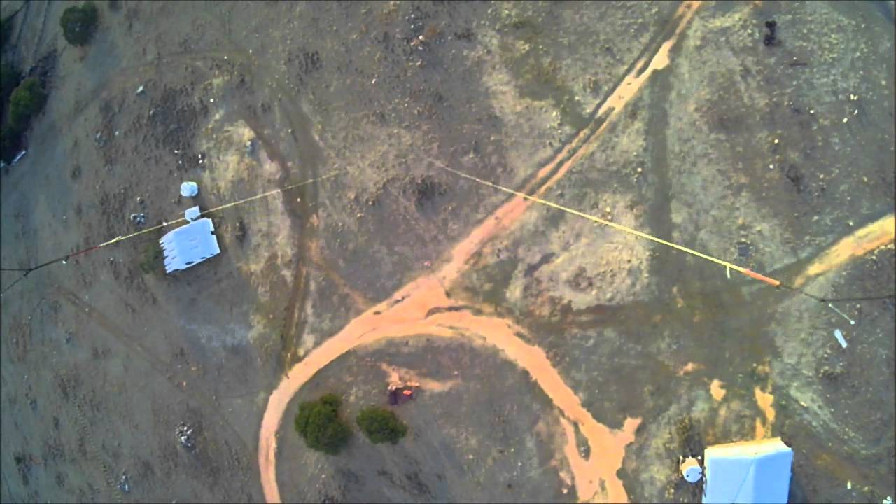 Albatross stunt Kite 3.3m with HD action cam - YouTube