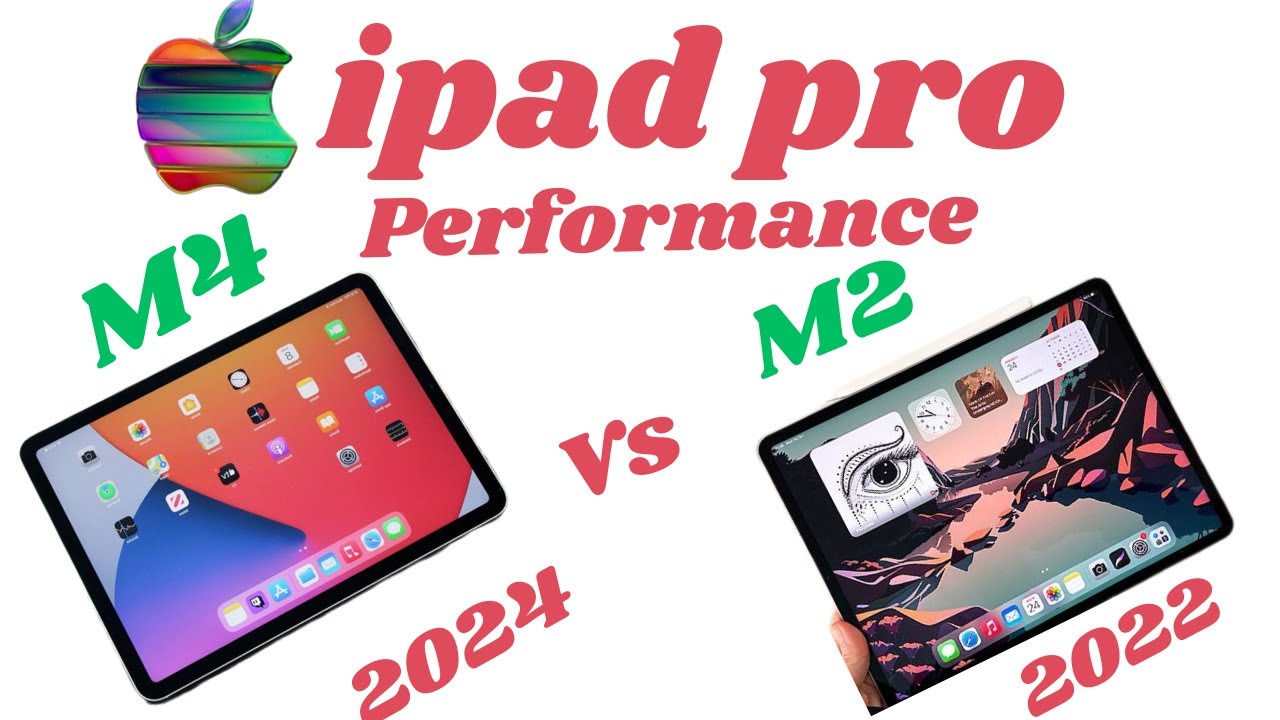 Performance comparison :ipad pro 2024 vs ipad pro 2022 - YouTube