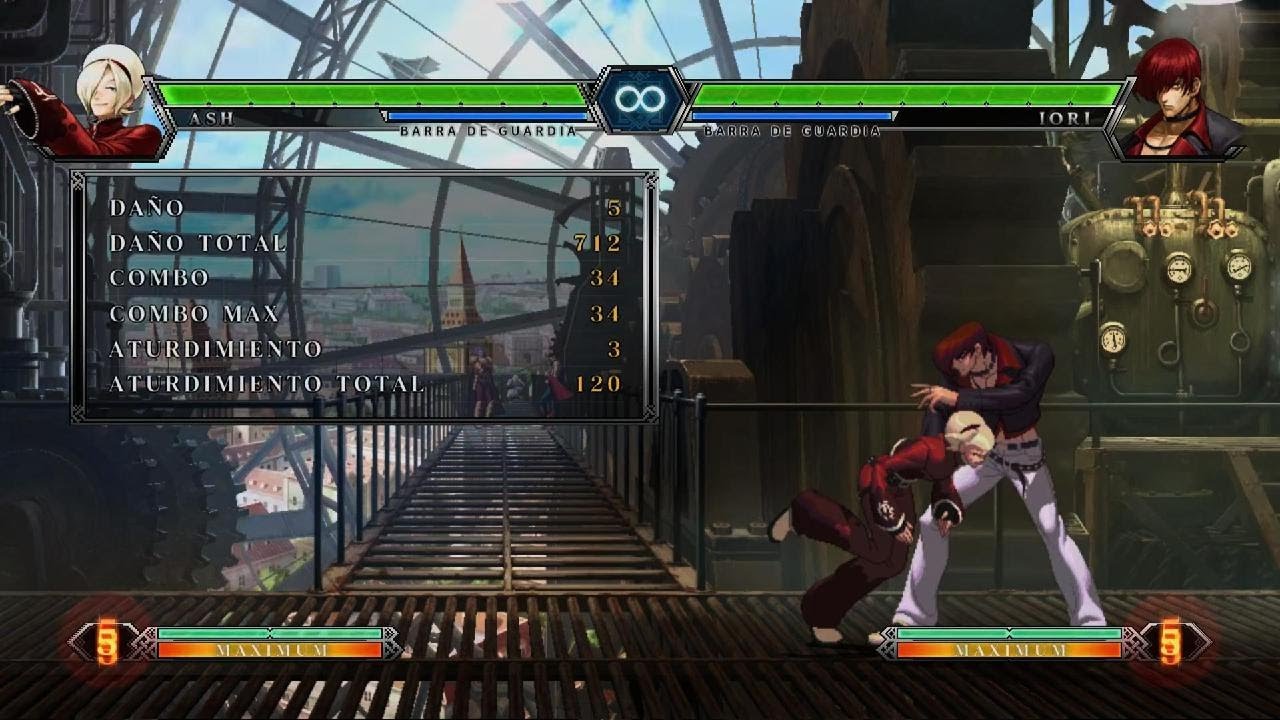 THE KING OF FIGHTERS XIII Ash basic combo - YouTube