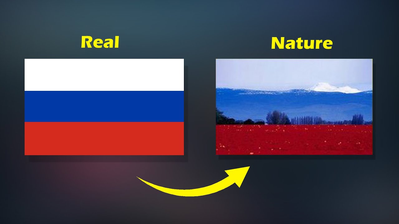 Realistic Flags (Flags In Nature) | Fun With Flags - YouTube