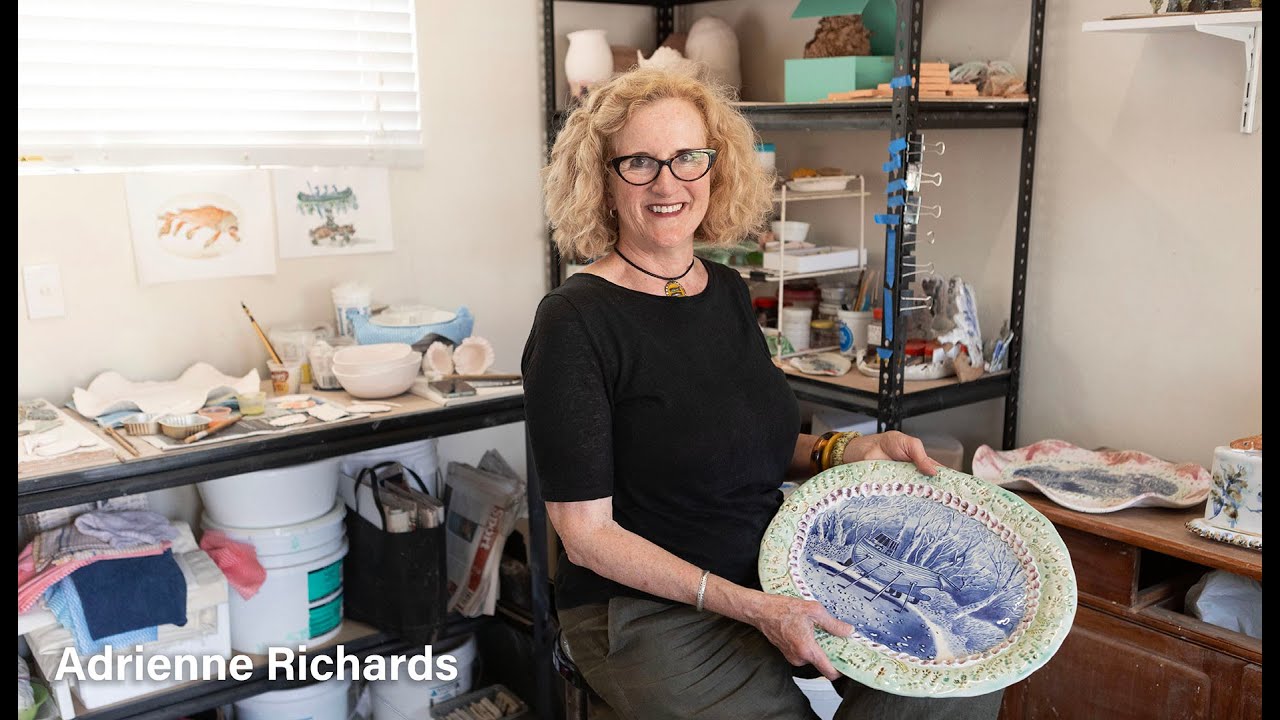 Ceramic artist Adrienne Richards - Ceramic artwork - Studio - Artist ...